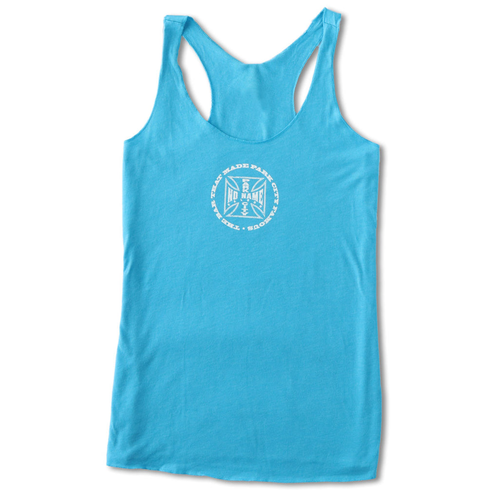 Iron Cross Tank WOMENS - Blue – DBR Joints Swag Shop